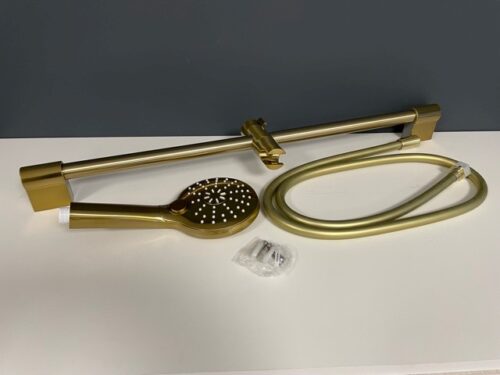 Prachtige gouden doucheset | Douchecabine.nl